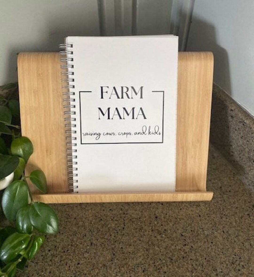 Farm Mama Raising Cows, Crops and Kids Spiral Notebook- Lined - Etsy