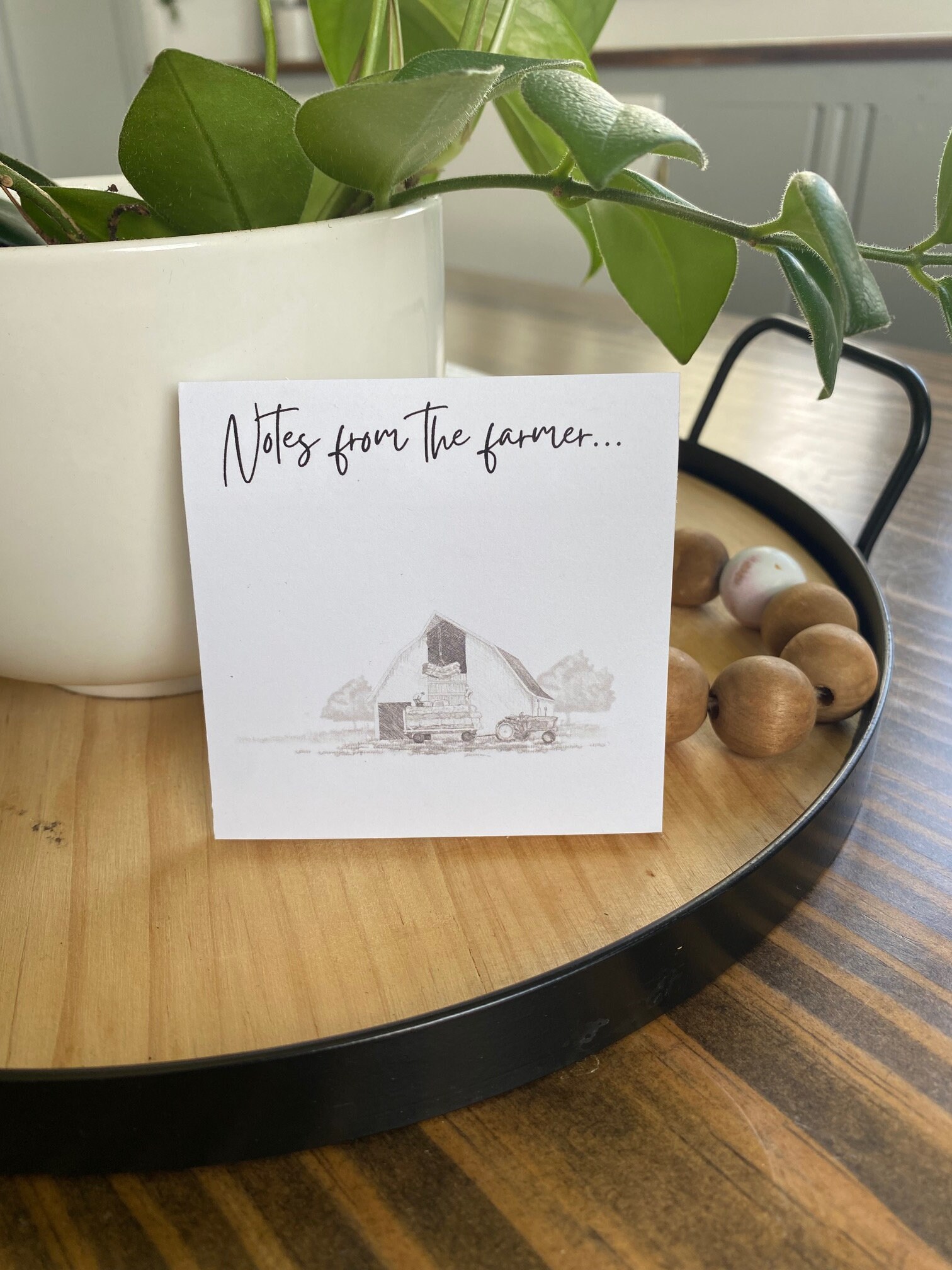 Farm Sticky Notes - Etsy