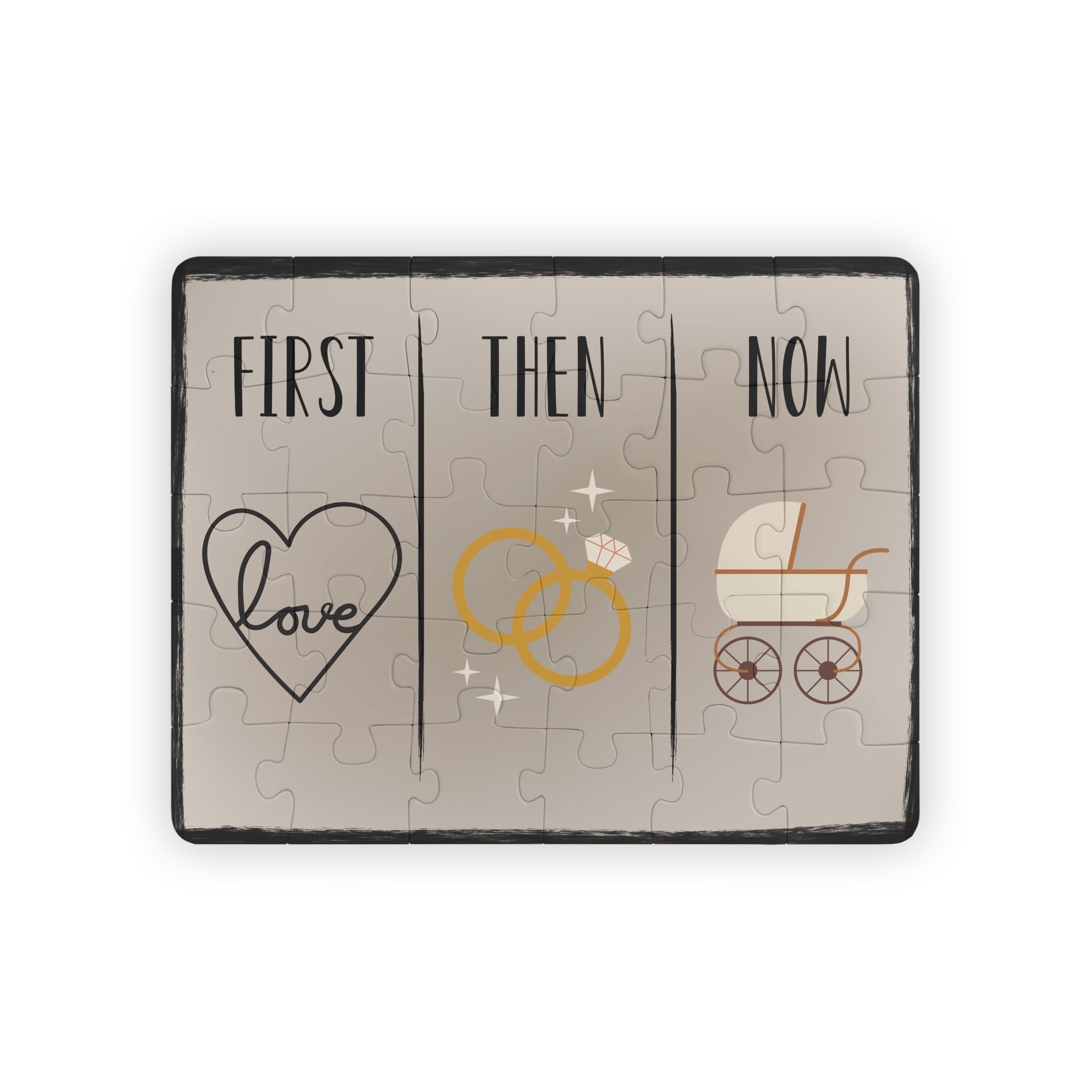 Custom Pregnancy Announcement Puzzle | Creative Pregnancy Announcement ...