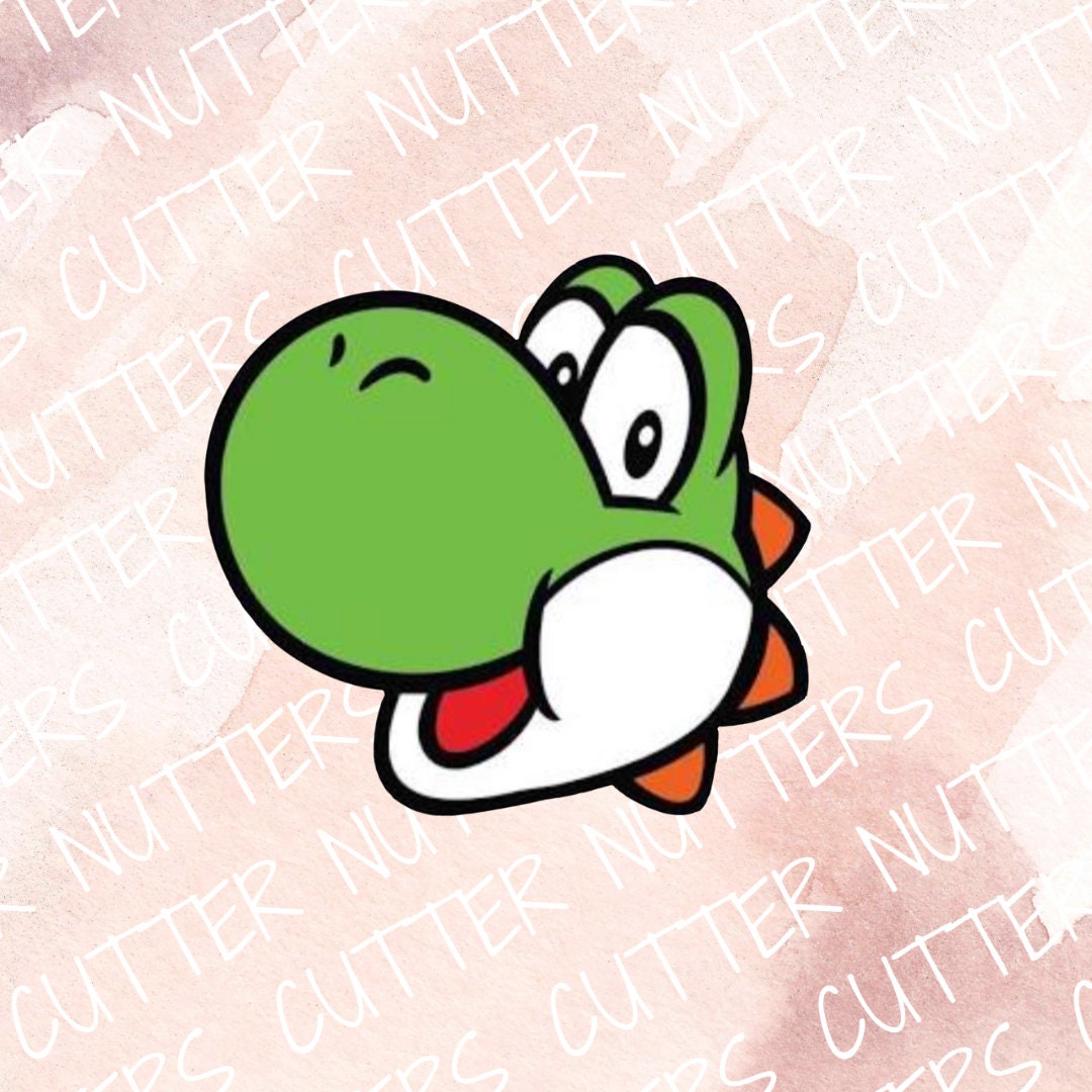 Yoshi Cookie Cutter / Mario Bros / Super Mario Cookie Cutter / - Etsy