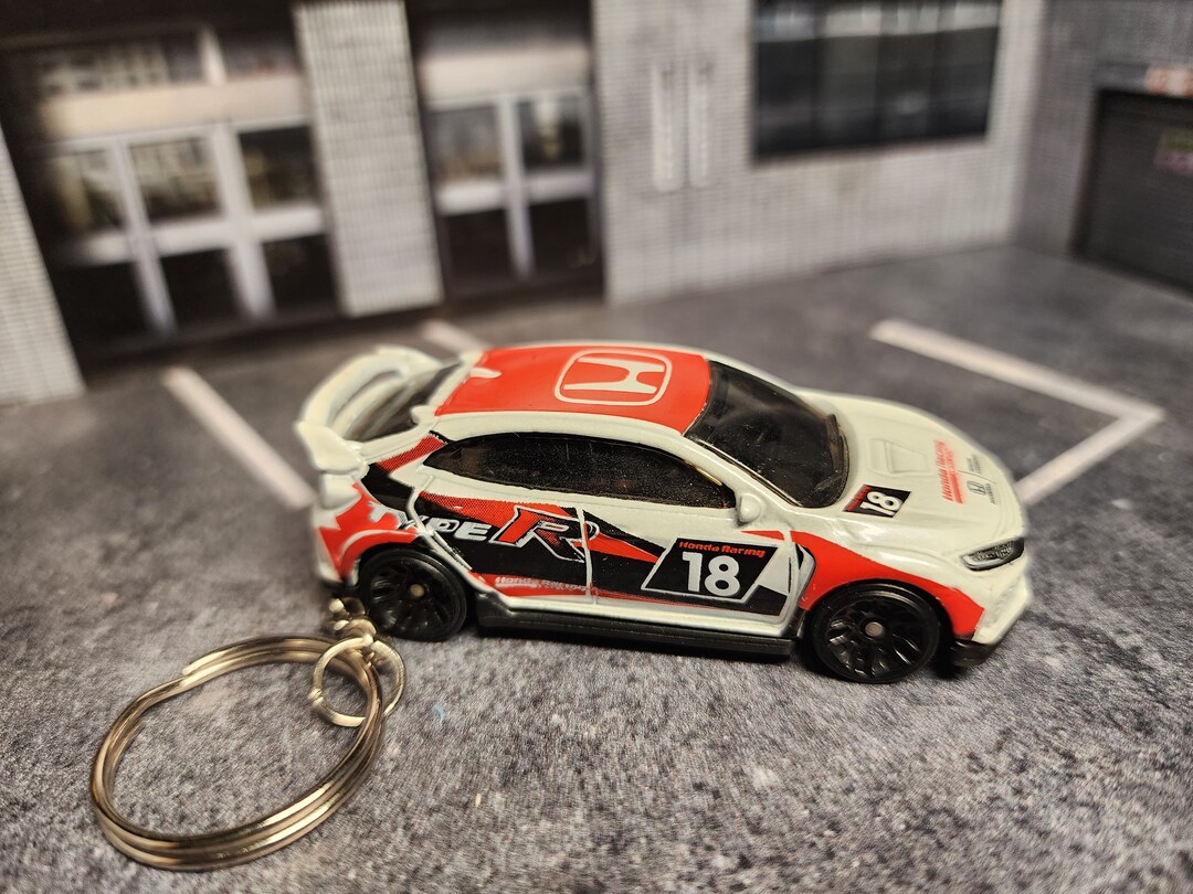 Honda Civic Type R Keychain Civic Type R Keyring - Etsy