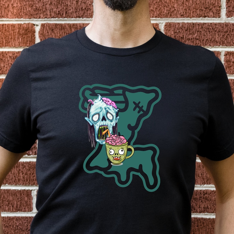 Mens Zombie Tshirt - Etsy