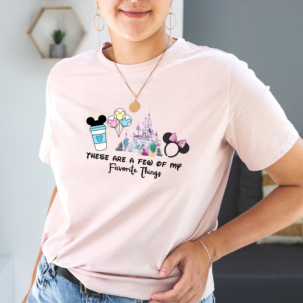 Disney A Few of My Favorite Things T-shirt Family - Etsy