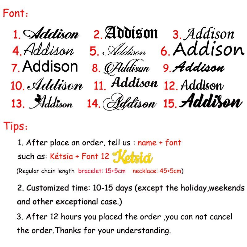 Custom Name Necklace Blade Chain, Custom Name Necklace With Bold Blade ...