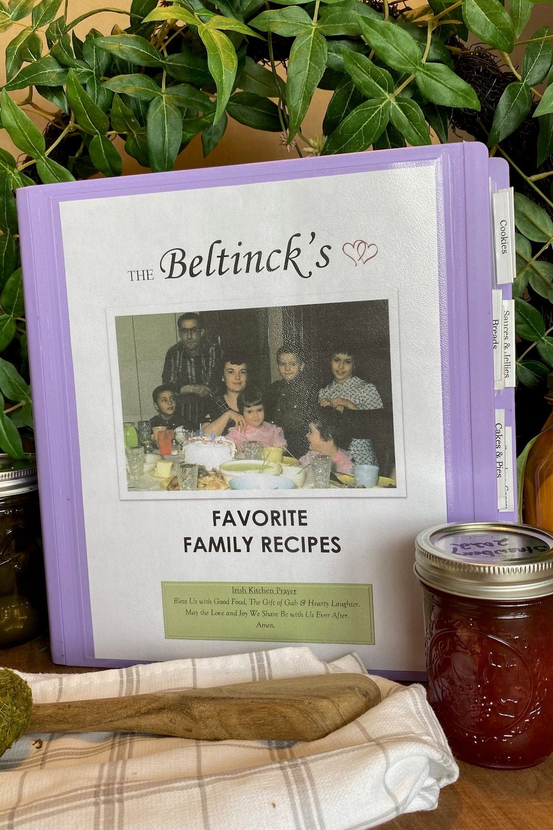 Microsoft WORD Family Recipe Cookbook Template | Editable 28 Pg ...