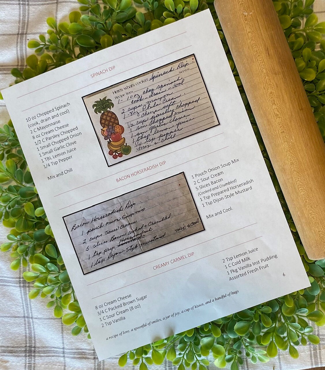 Microsoft WORD Family Recipe Cookbook Template | Editable 28 Pg ...