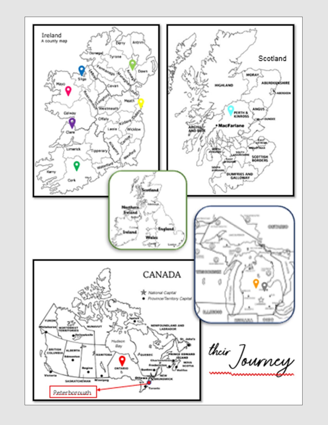 Microsoft Word Ancestry Book Bundle Editable Template Etsy