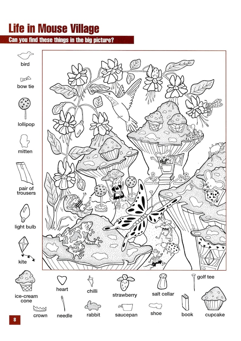 Hidden Pictures Activity Book Spot the Hidden Object Puzzles With ...