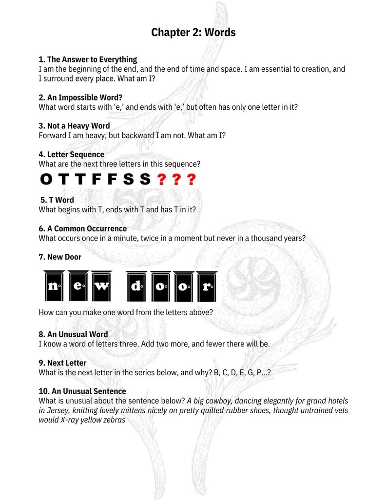 100 Riddles and Trick Puzzles Activity Book | Brain Teasers (digital ...