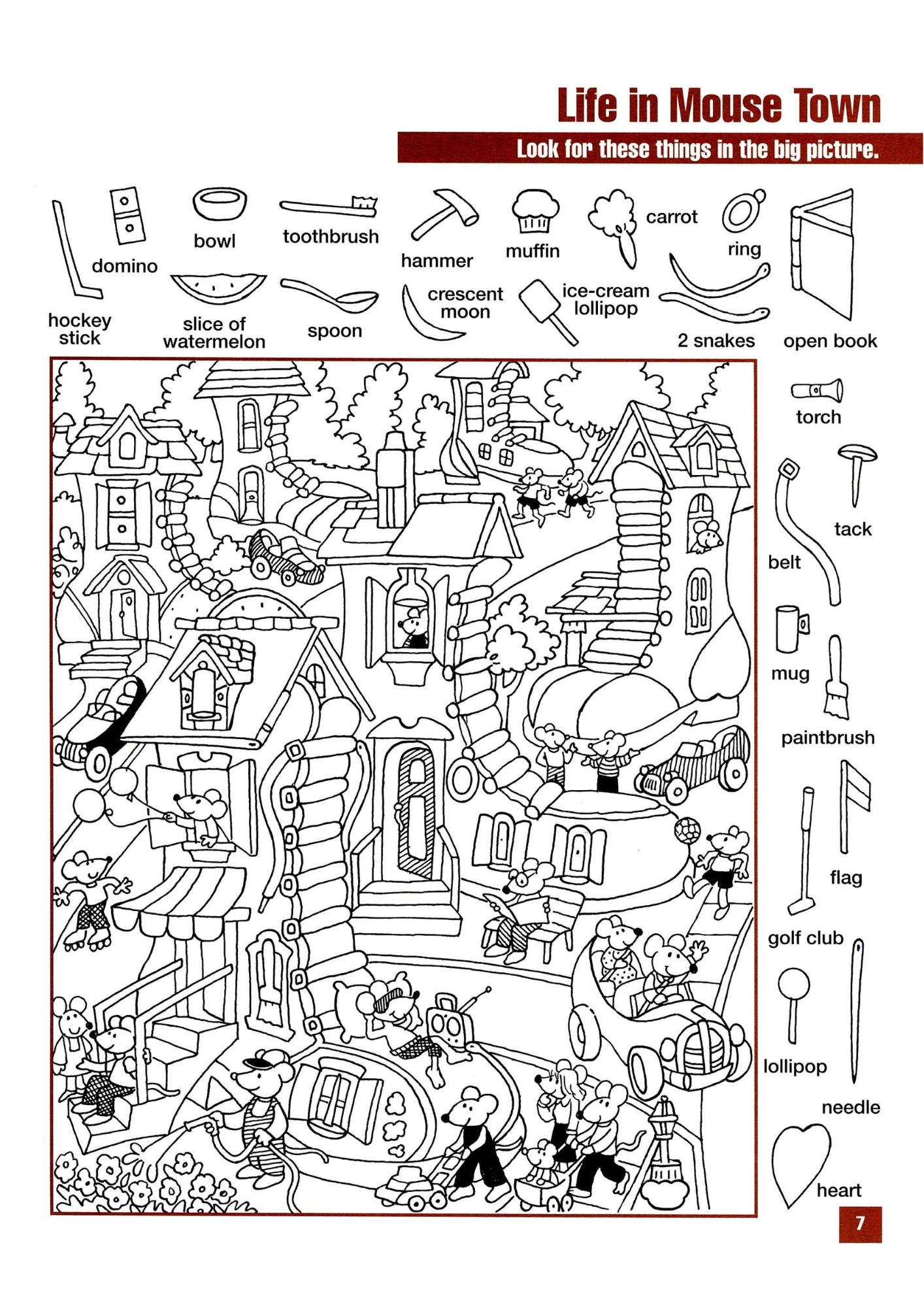 Hidden Pictures Activity Book Spot the Hidden Object Puzzles With ...