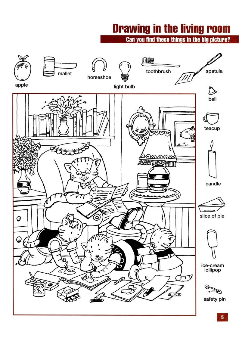 Hidden Pictures Activity Book Spot the Hidden Object Puzzles With ...