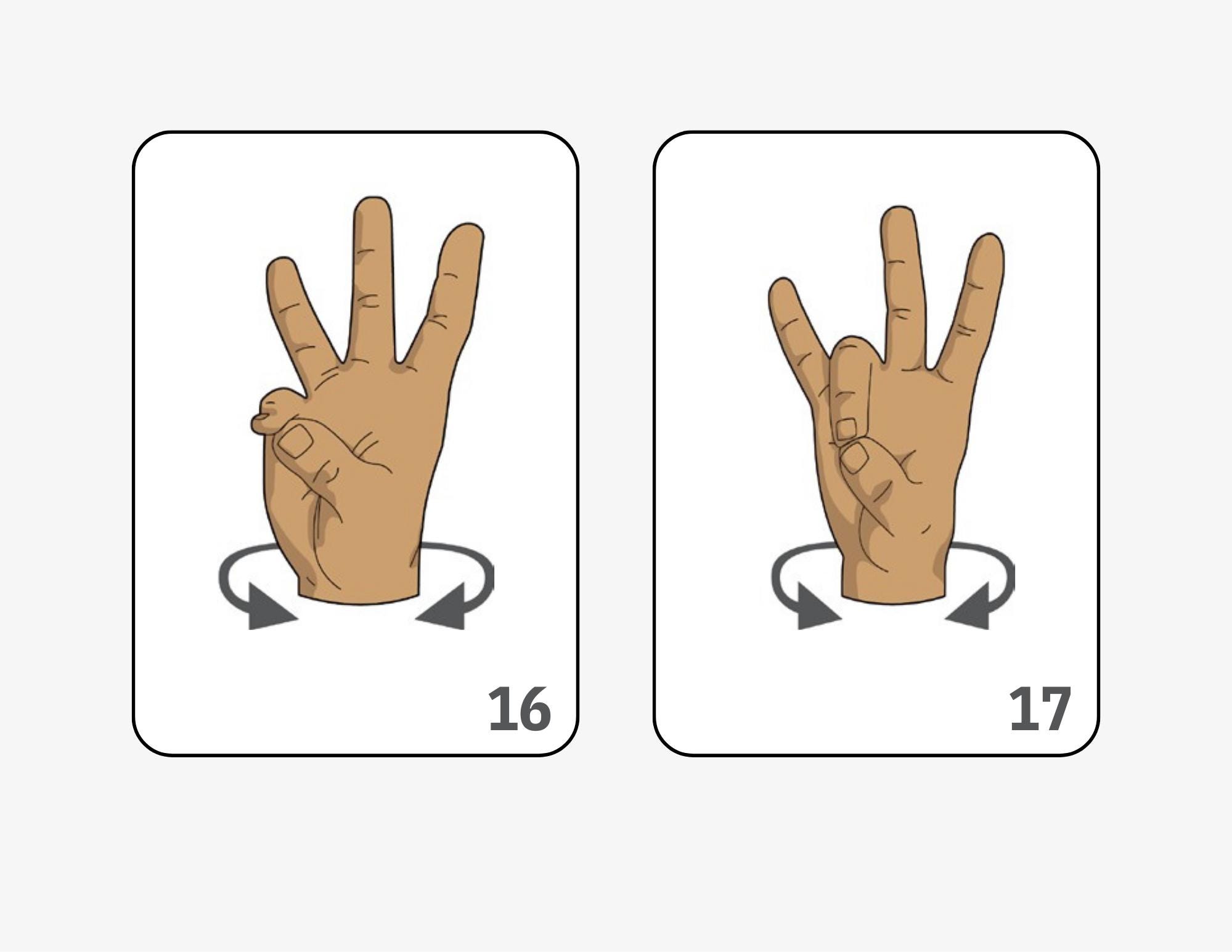 Sign Language Flashcards Printable Bundle – Alphabet, Numbers 0–20 ...