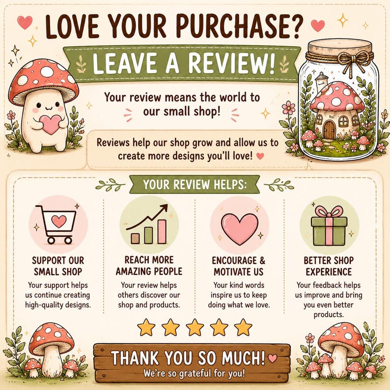 Bold and Easy Mushroom Coloring Book for Adults & Kids | Cute Kawaii ...