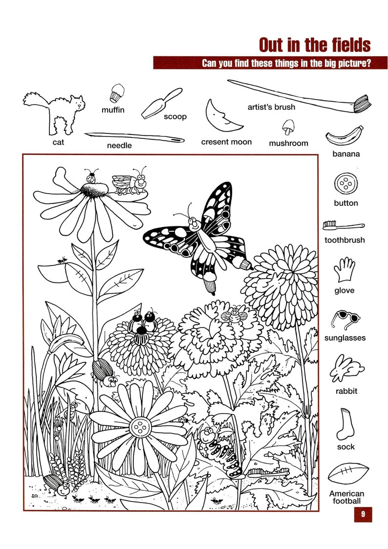 Hidden Pictures Activity Book Spot the Hidden Object Puzzles With ...