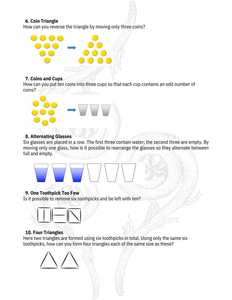 100 Riddles and Trick Puzzles Activity Book | Brain Teasers (digital ...