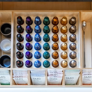 Nespresso Original Drawer Organizer Made From Solid Maple or Walnut ...