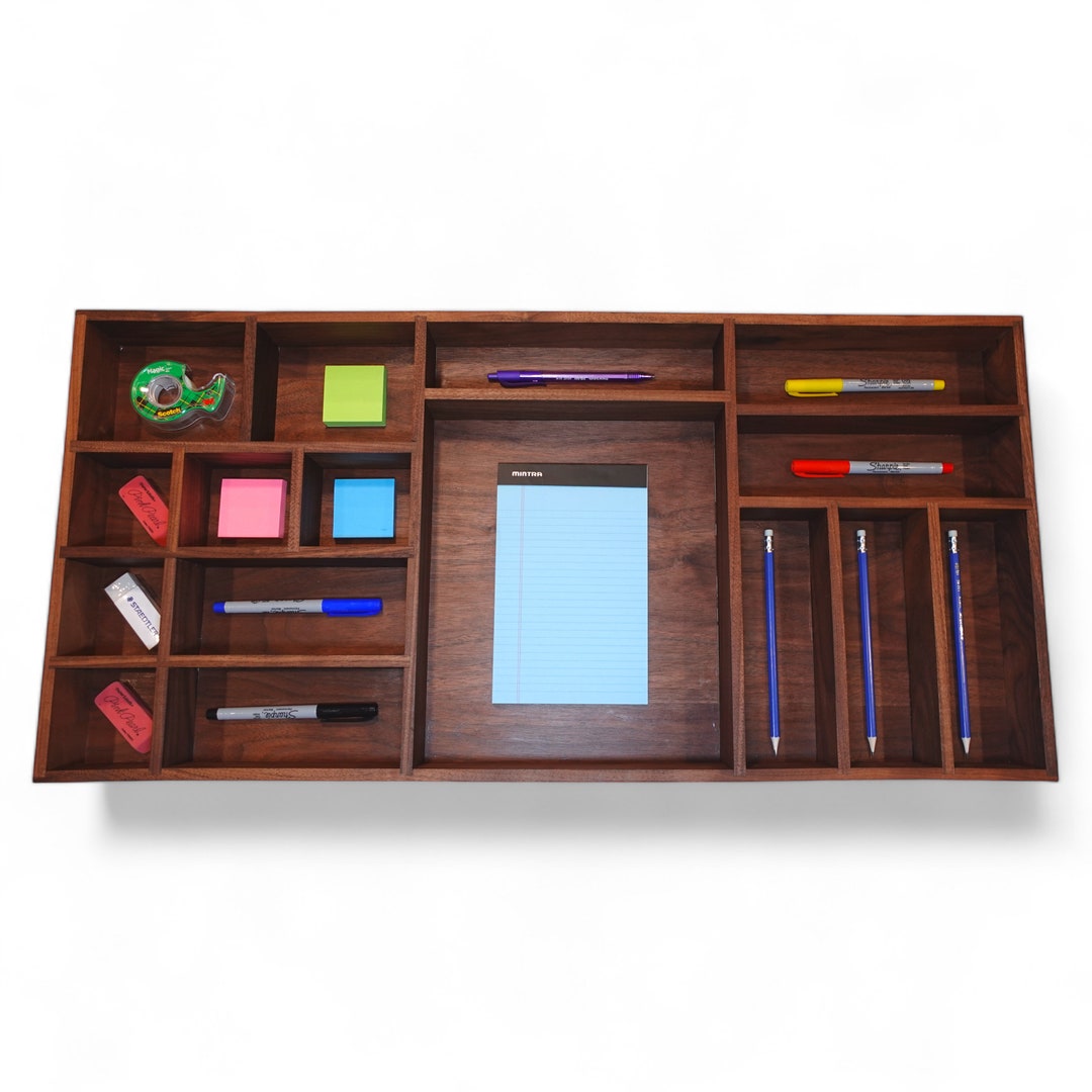 Desk Drawer Organizer for Office Drawer Insert for Desk Organization ...
