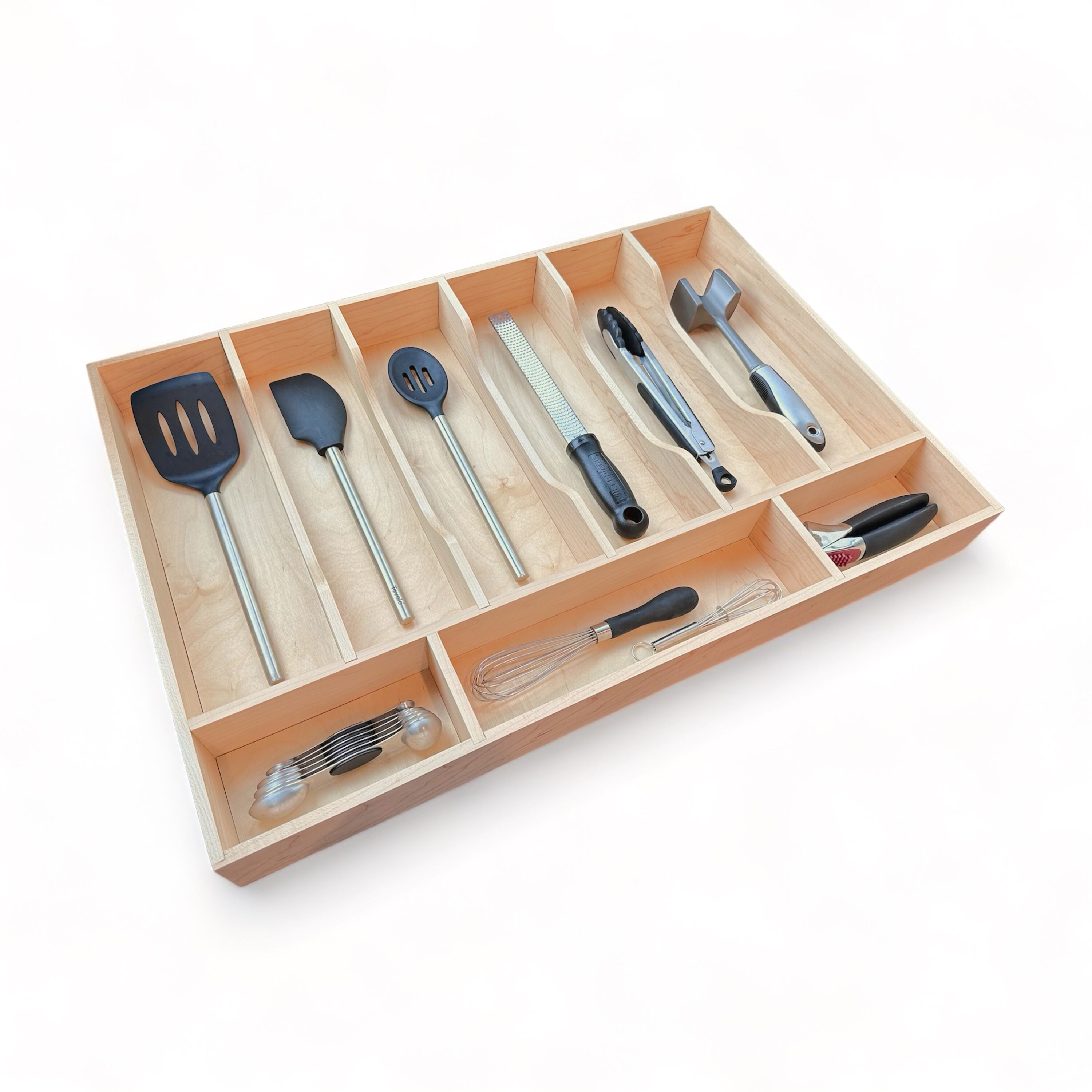 Custom Drawer Organizer Kitchen Storage Silverware Organizer Custom ...