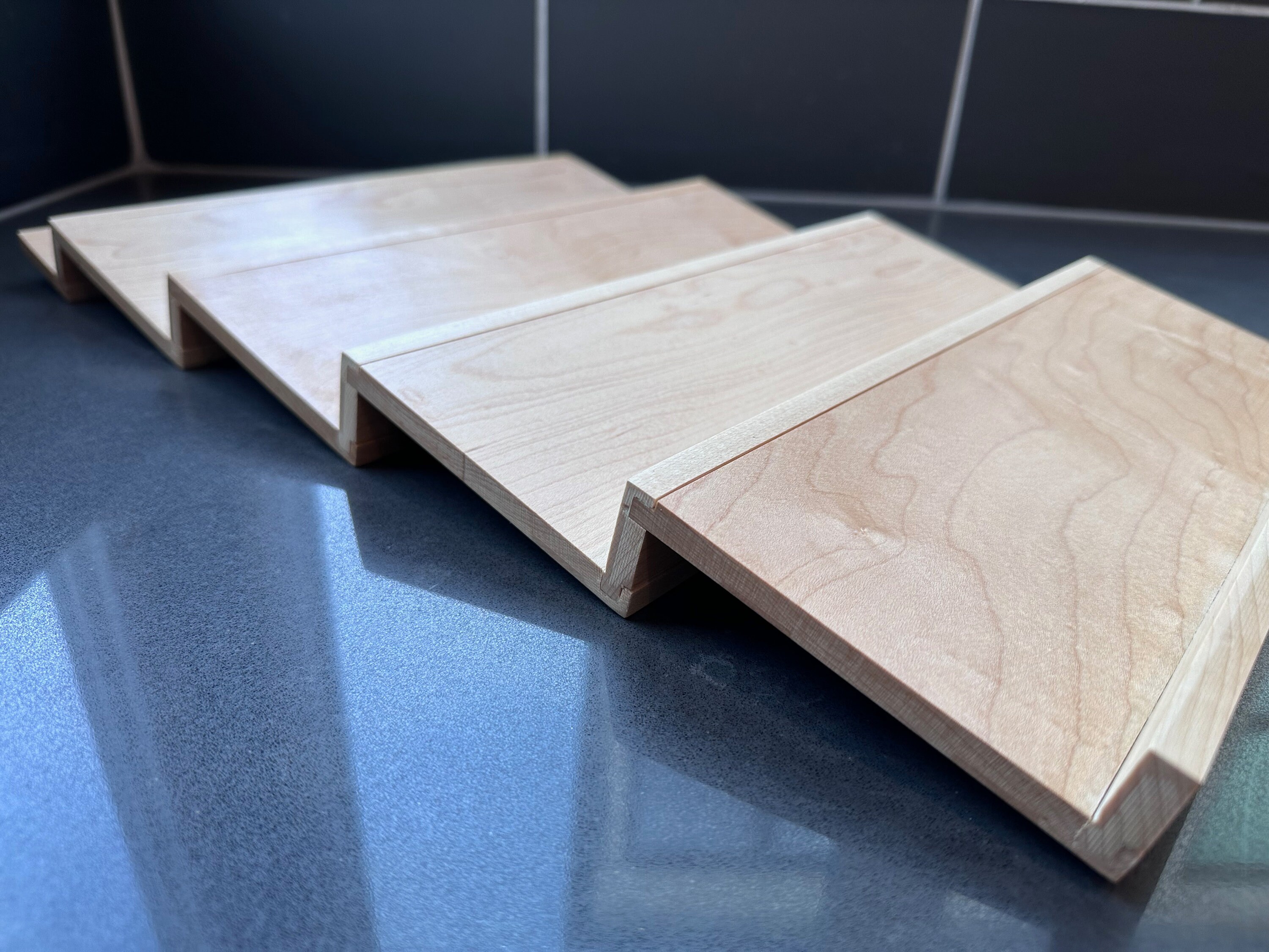 Custom Spice Drawer Insert Made From Solid Maple, Walnut, or White Oak ...