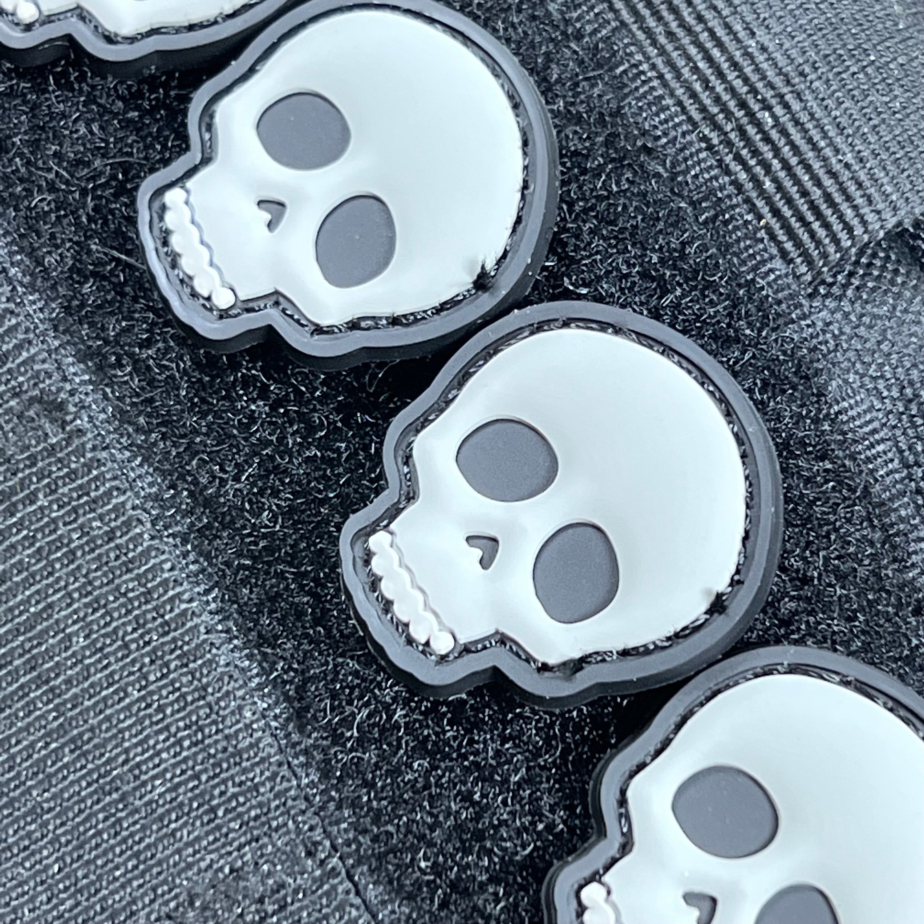 Dead Skull Emoji 3D PVC Ranger Eye Patch - Etsy