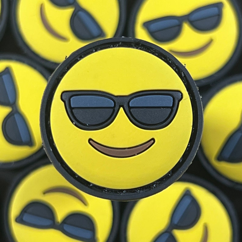 Sunglasses Emoji | 3D PVC Ranger Eye Patch - Etsy