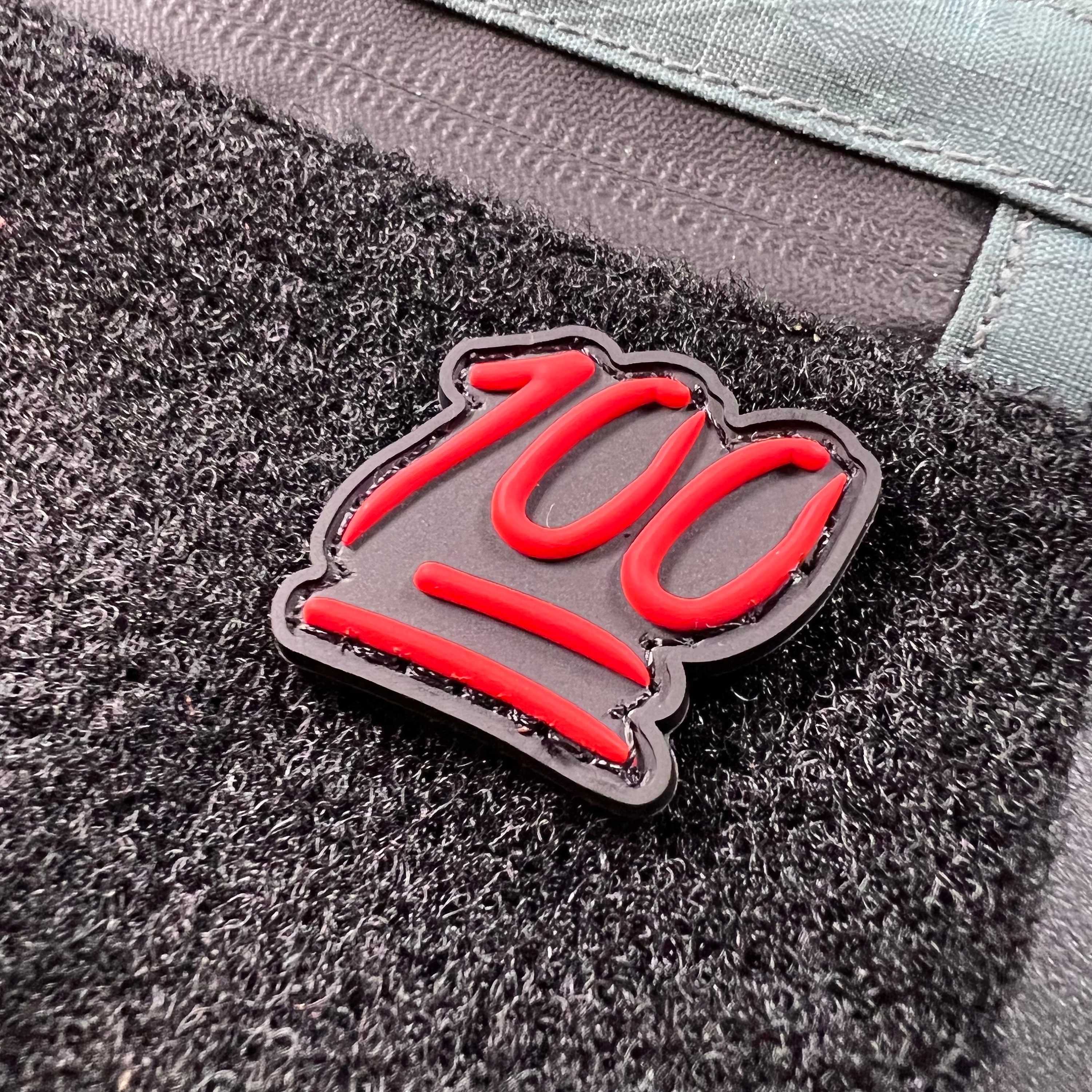 Keep It 100 Emoji 3D PVC Ranger Eye Patch - Etsy