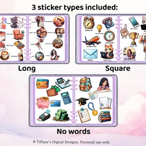 Everyday Essentials Digital Printable Stickers, Notability Goodnotes ...
