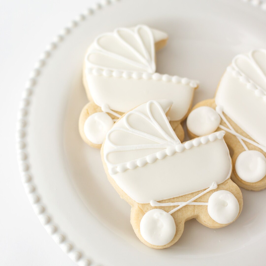 Baby Carriage Sugar Cookies dozen - Etsy