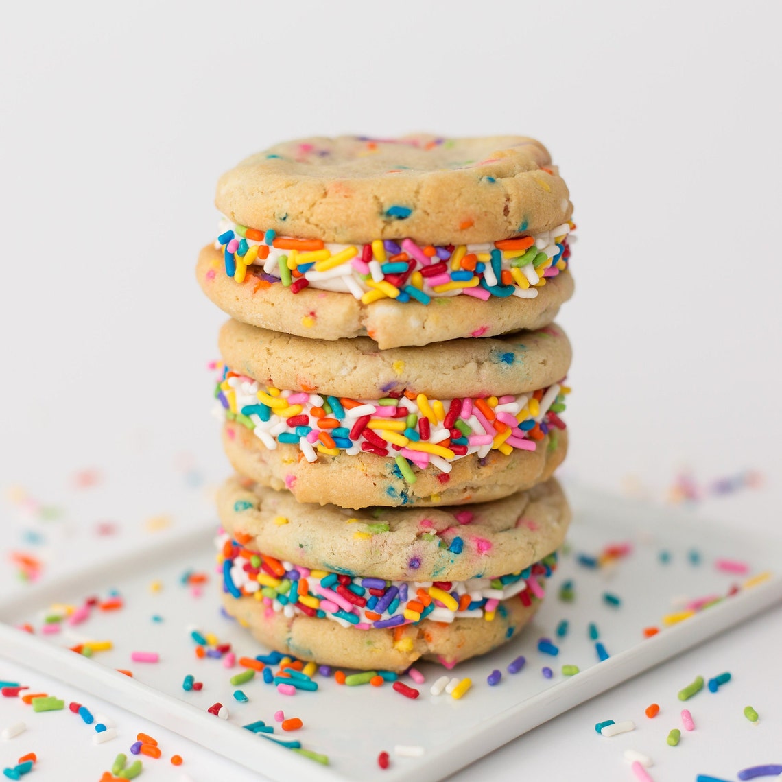 Funfetti Buttercream Sammies half Dozen - Etsy
