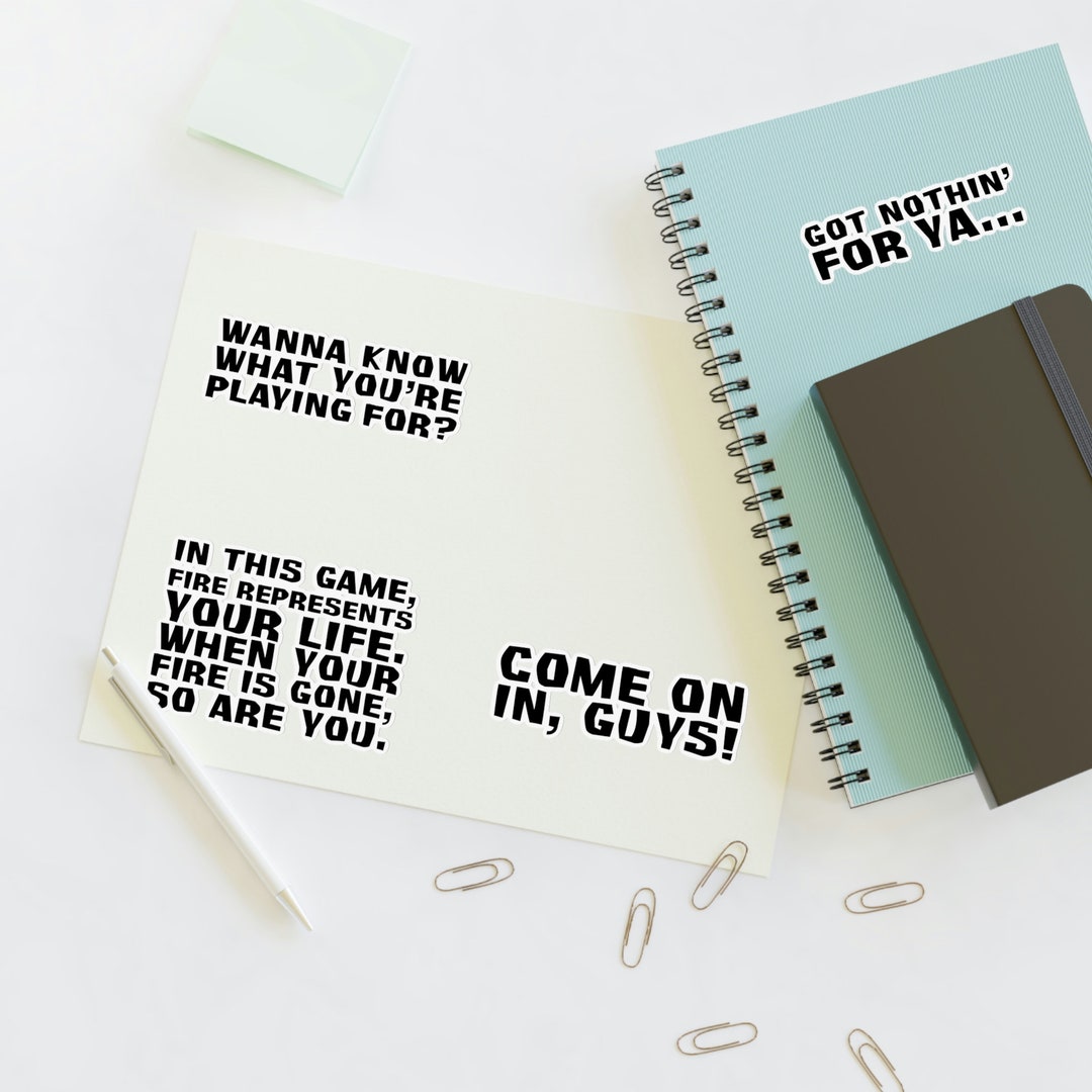 Survivor Sticker 4-pack - 4 Iconic Quotes From Jeff Probst! - Perfect ...