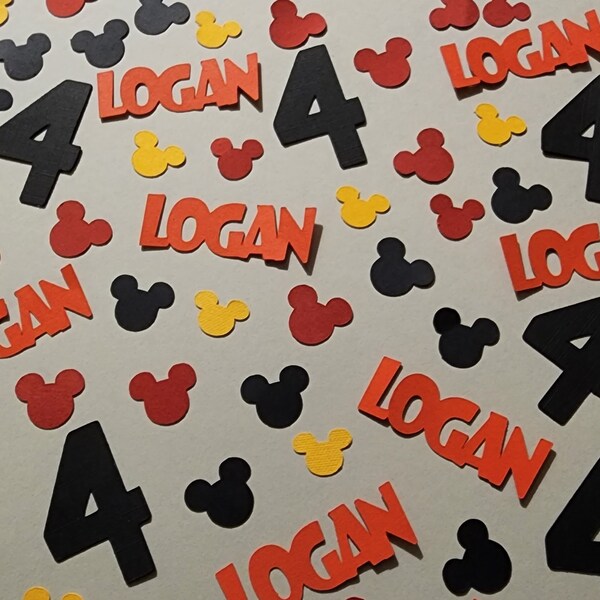 Mickey Confetti - Etsy