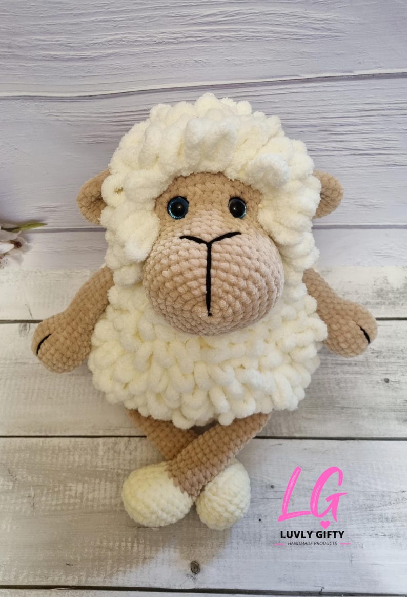 Amigurumi Crochet Pattern Toy Puffy Sheep, PDF, ENGLISH and CZECH ...