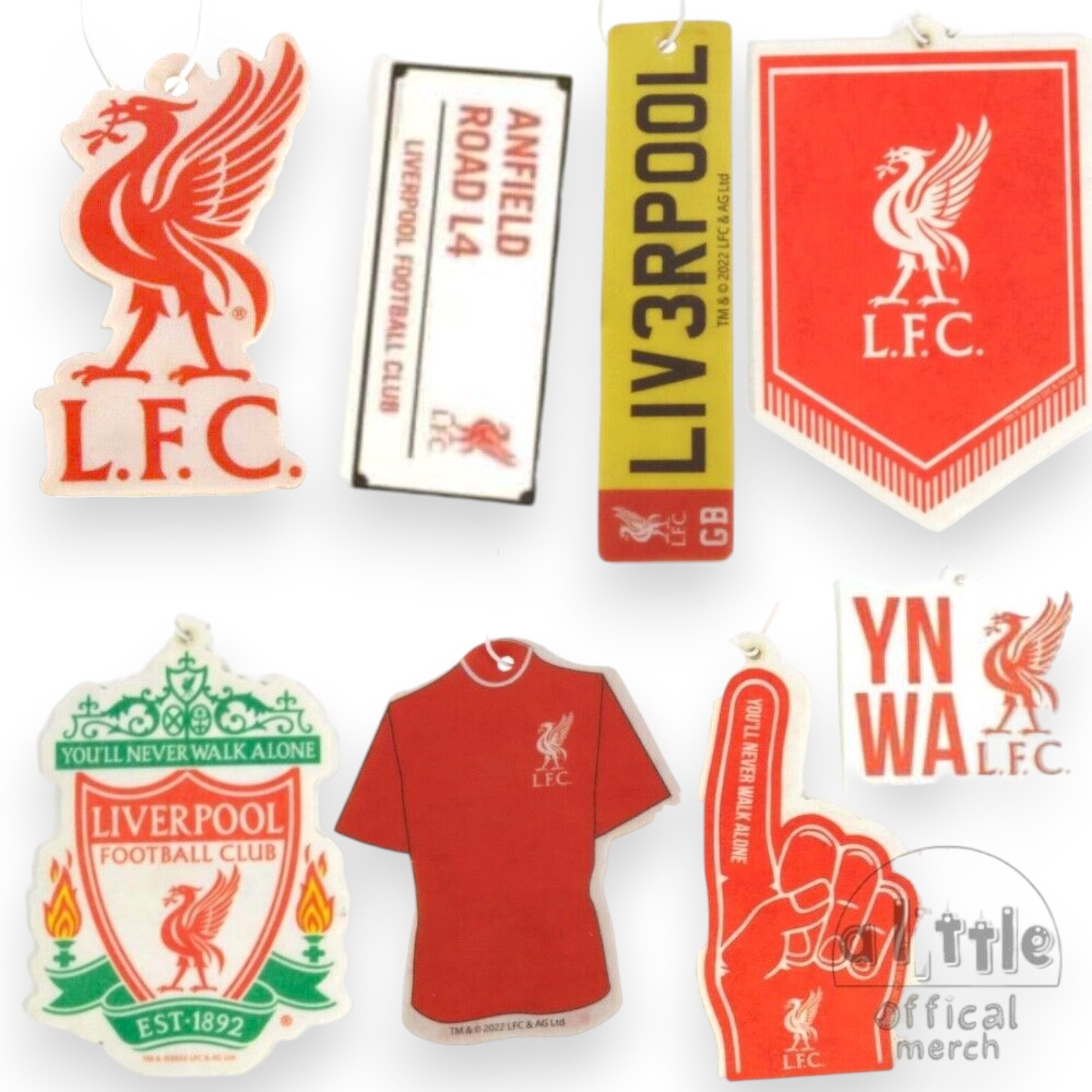 Liverpool Air Freshener Car Mirror Hang Gift Room Office Fan FC ...