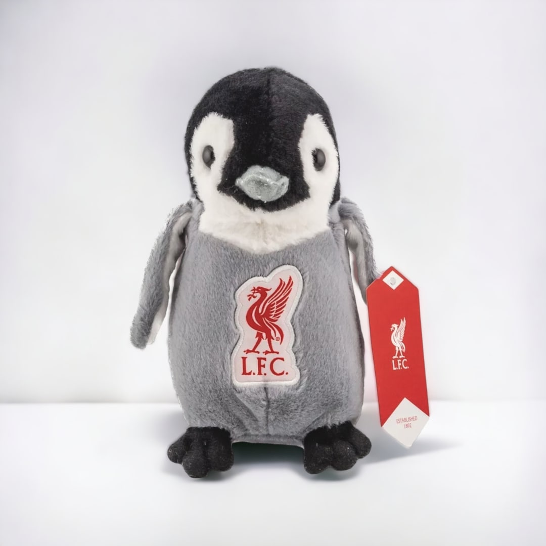 Liverpool Teddy Penguin Bear Soft Plush Mascot Beanie FC Gift Present ...
