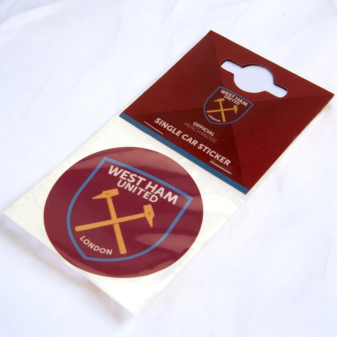 West Ham Sticker Laptop Car Window Tech Stickers Adhesive Hammers ...