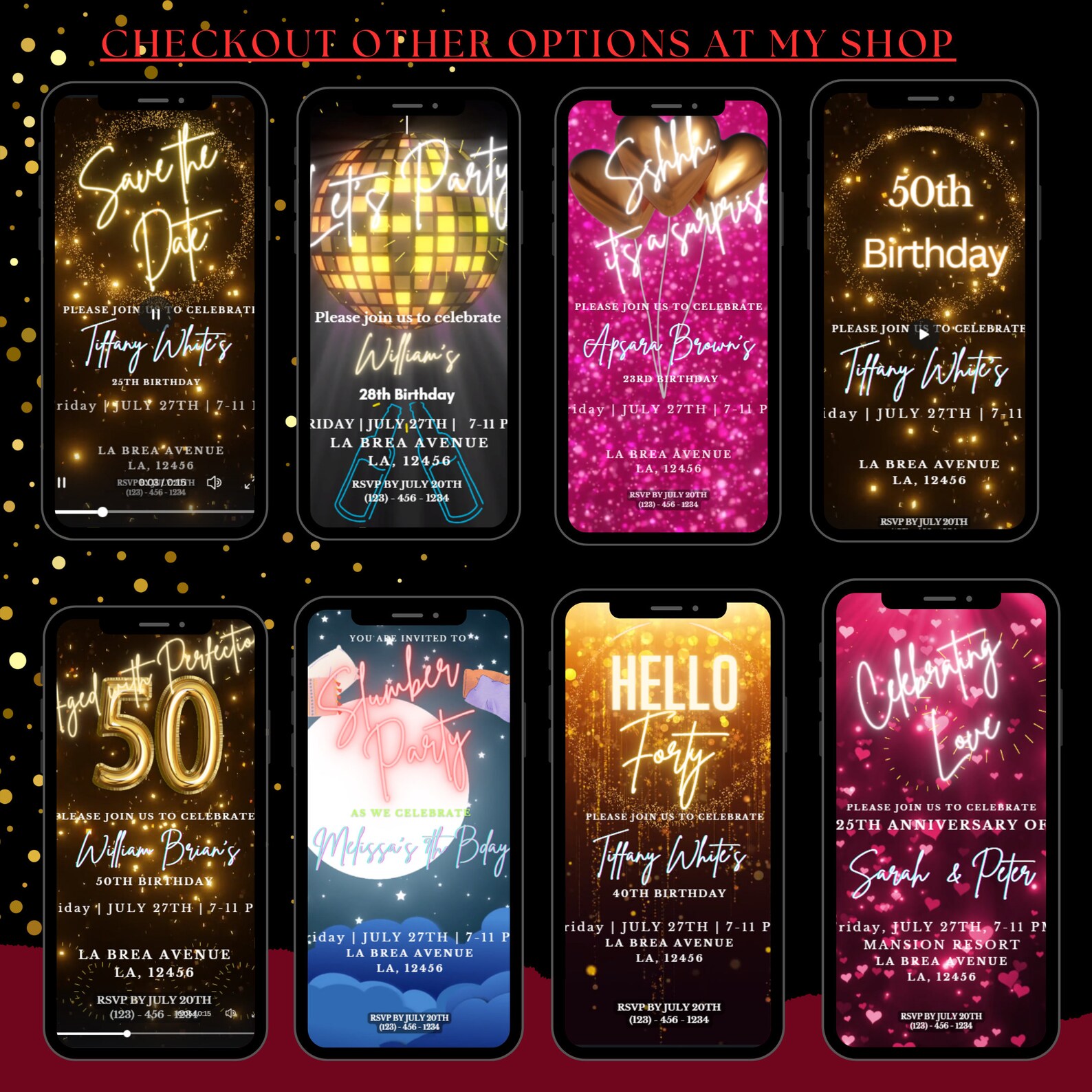 INSTANT DOWNLOAD EDITABLE Digital Birthday Dance Party Invite - Etsy