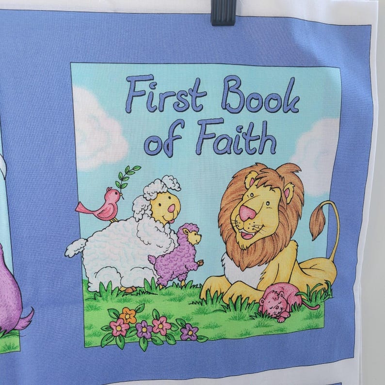 VIP First Book of Faith 100% Cotton Fabric by the Yard 36x44 - Etsy