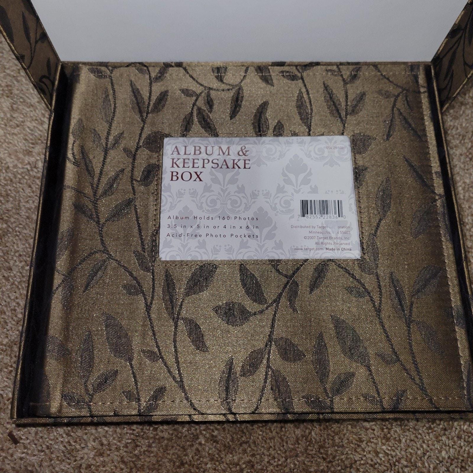 Keepsake Box & Photo Album Paper Holds 160 4” X 6 Photos Never Used - Etsy