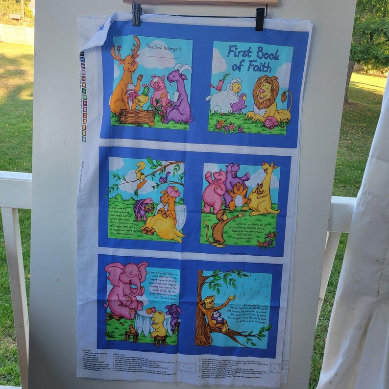 VIP First Book of Faith 100% Cotton Fabric by the Yard 36x44 - Etsy