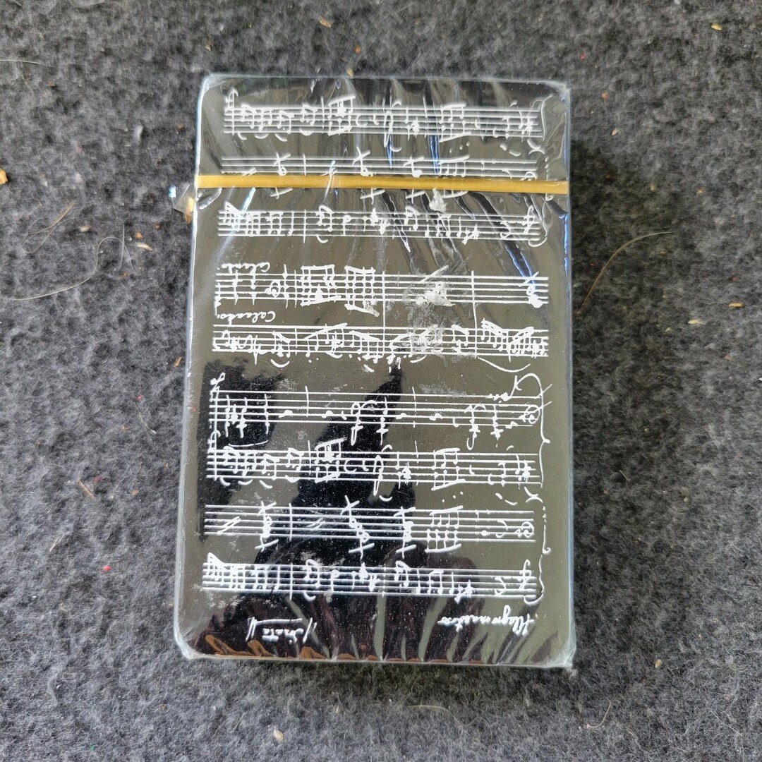 Music Single Deck by Piatnik Playing Cards - Etsy