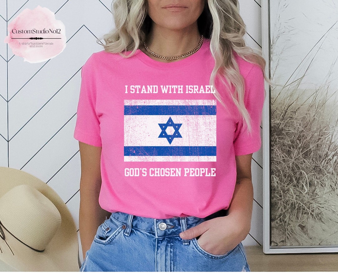 I Stand With Israel Shirt Support Israel Shirt Israel T-shirt Israel ...
