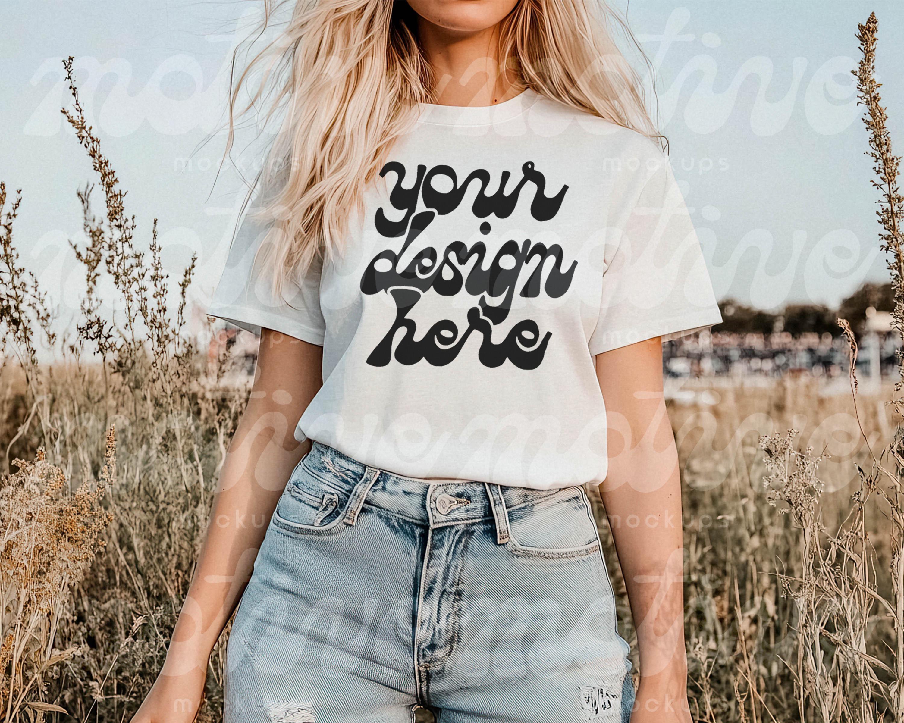 T-shirt Mockup White Shirt Mock up Tshirt Model Mock up Tee Mock-up ...