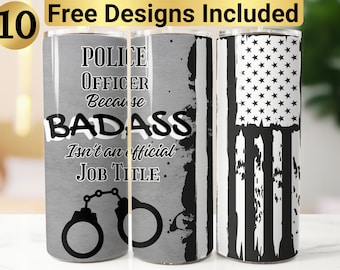 Police Officer Sublimation Wrap - Etsy
