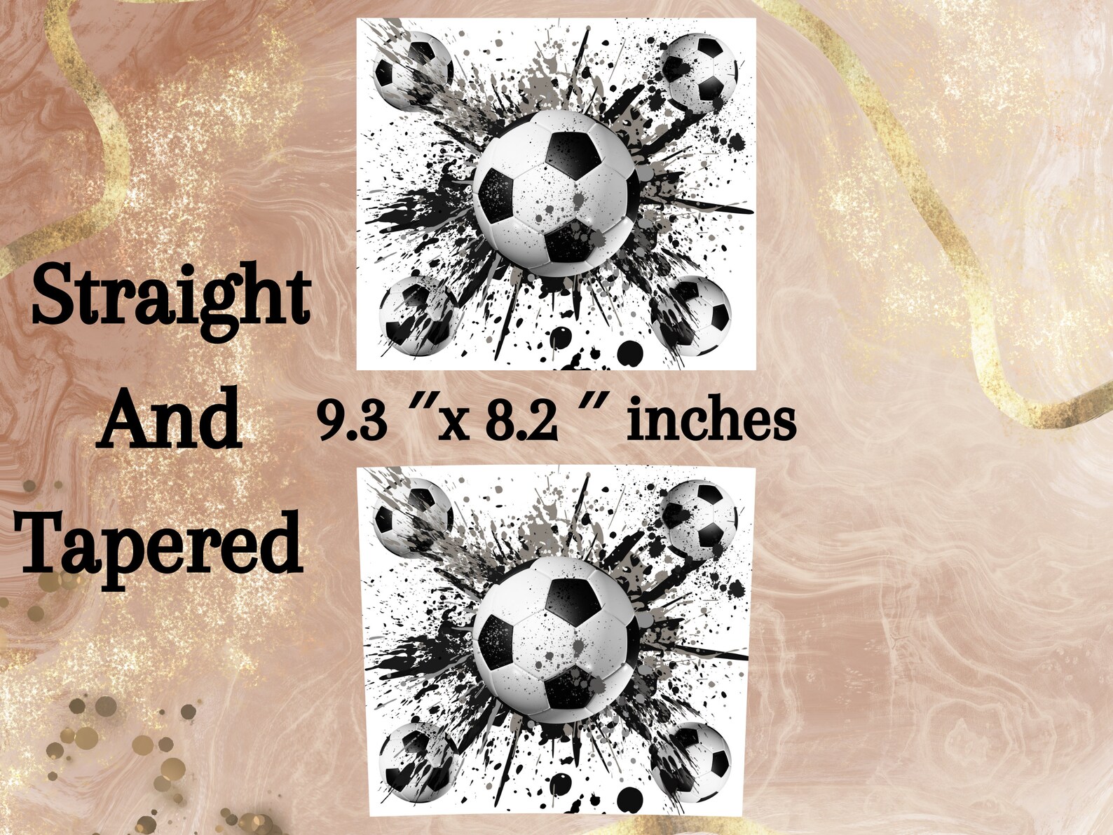 Soccer Tumbler Design, Tumbler Wrap PNG, 20 Oz Skinny Tumbler Design ...