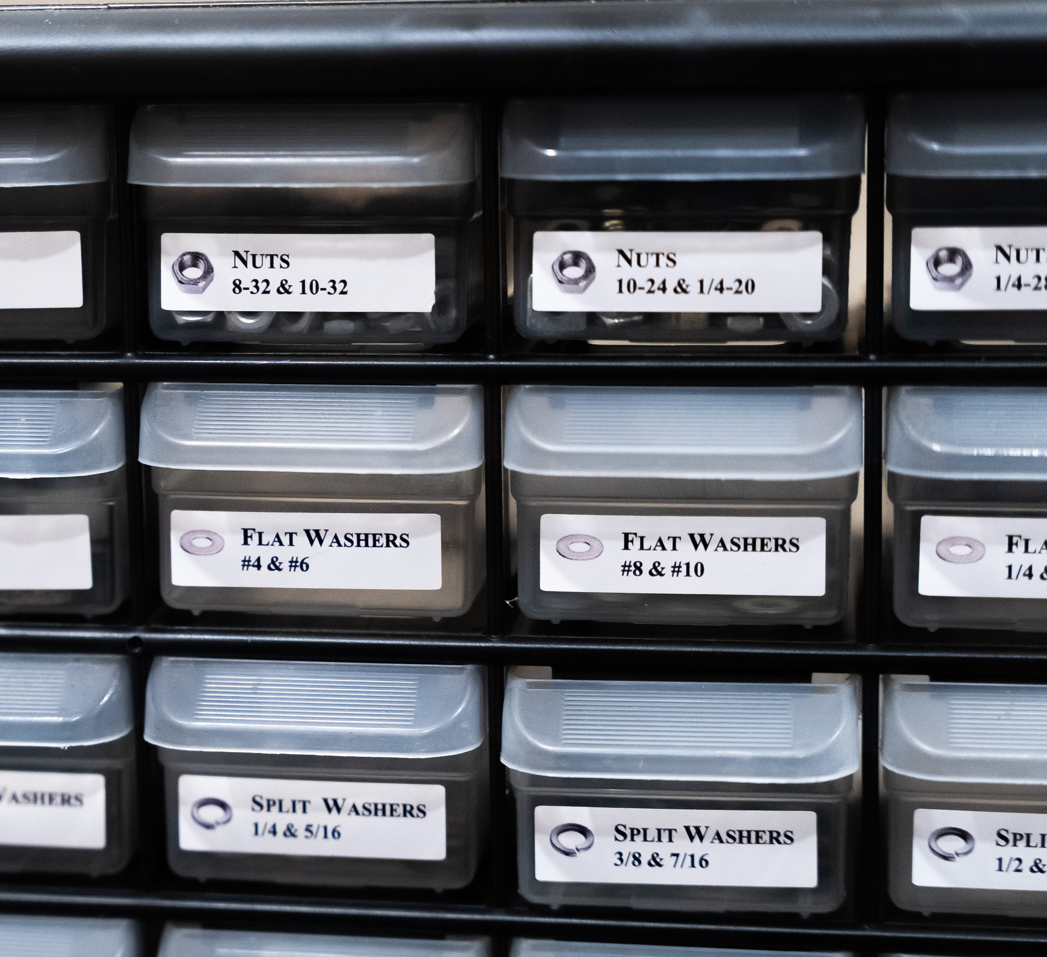 Screw Organizer and Other Hardware Bin Labels - Etsy