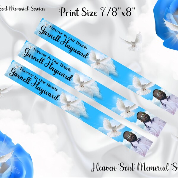 Memorial Ribbon Template