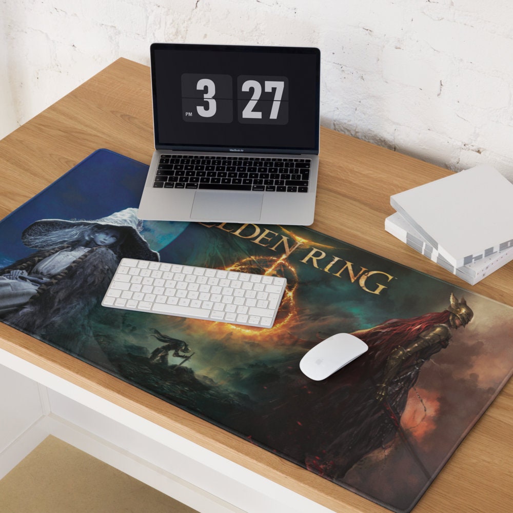 Elden Ring Mouse Pad, Dark Souls Gaming Desk Mat, RPG Gaming Keyboard ...
