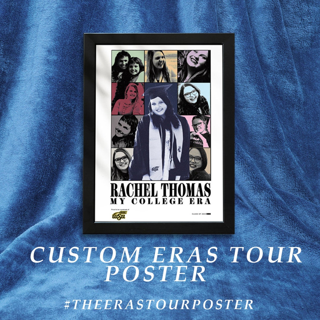 The Eras Tour Custom Poster High School Graduation Gift for - Etsy