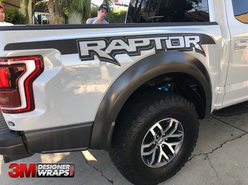Ford Raptor Bed Side Vinyl Graphics Decals Install Kit Included Fits