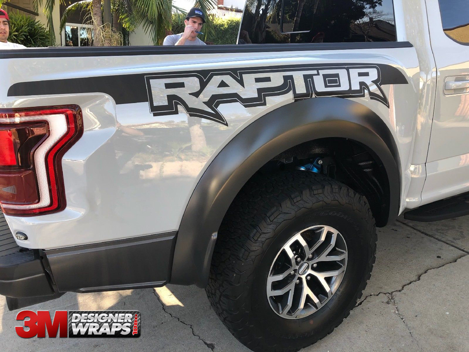Ford Raptor Bed Side Vinyl Graphics Decals Install Kit Included! Fits ...
